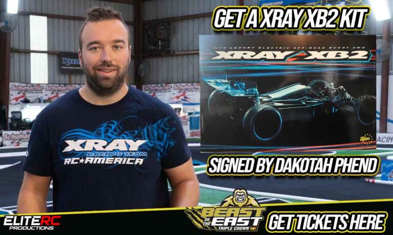 2026 BEAST OF THE EAST - NEW XRAY XB2 2WD BUGGY SIGNED BY DAKOTAH PHEND ...